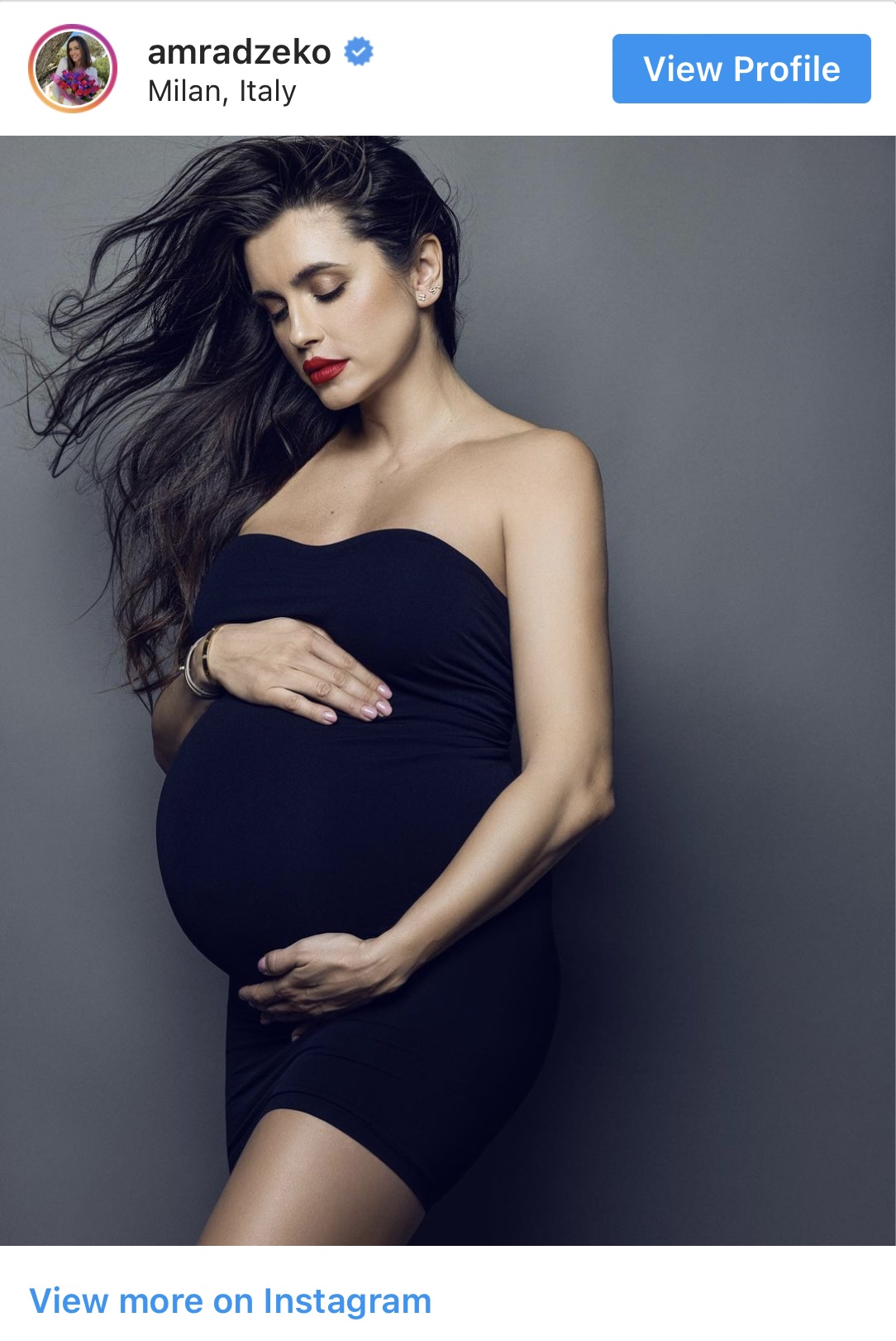 Amra Džeko uživa u posljednjim danima trudnoće - PressMedia