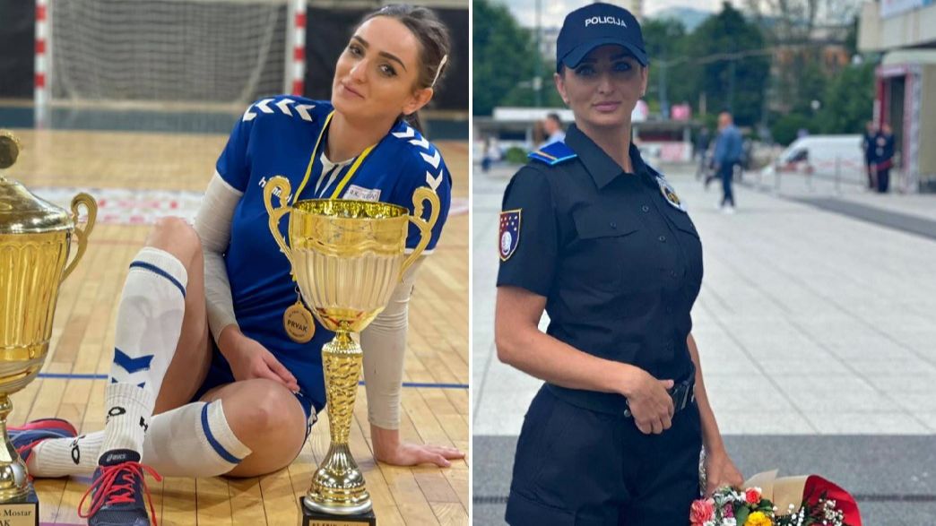 Rukometašica R.K. Ilidža Almedina Imširović postala policajka u MUP KS ... Rukometašica R.K. Ilidža Almedina Imširović postala policajka u MUP KS ...