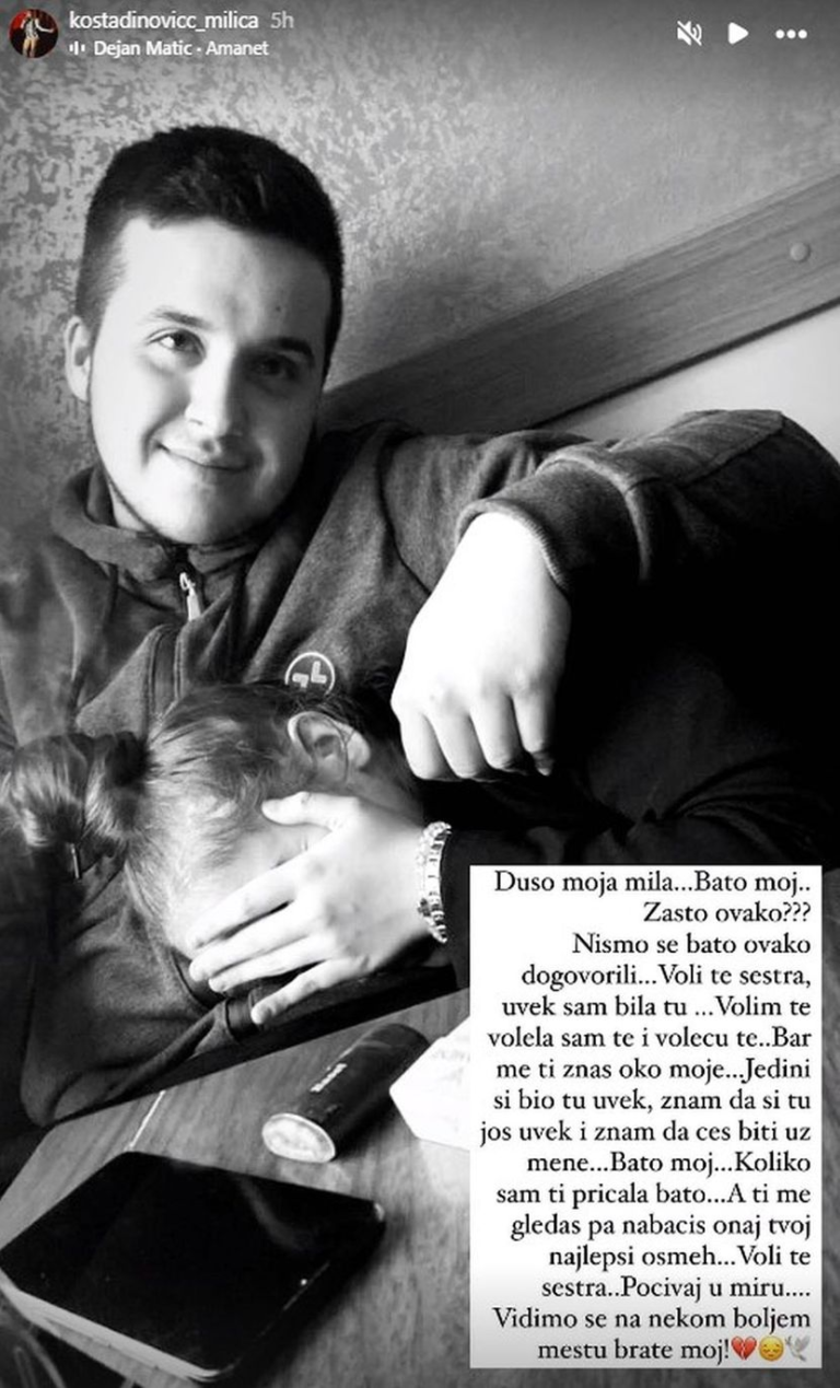 Strašna vijest! Umro brat mlade zvezde Granda: “Zašto ovako, bato moj, oko moje…” - PressMedia