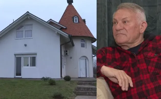 Ovo je kuća Miloša Bojanića u Bosni, u koju je ušao poslije šest ...